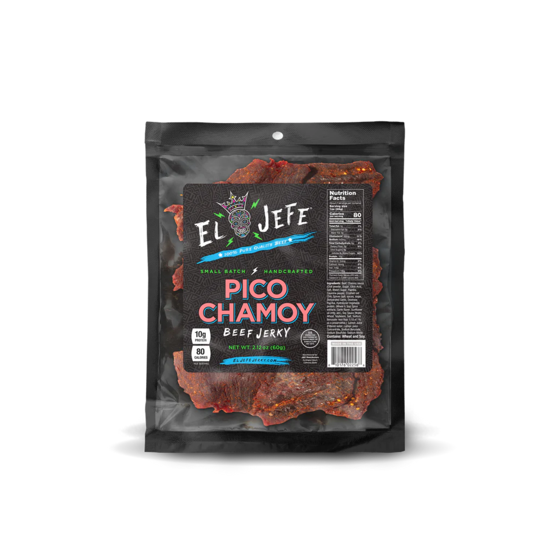 El Jefe - Pico Chamoy Flavor – J&K Beef Jerky
